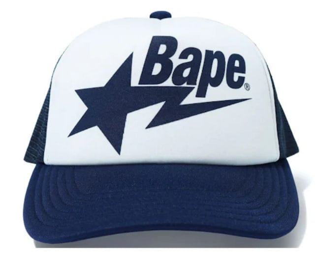 Bape Sta Mesh Cap - Navy – YankeeKicks Online