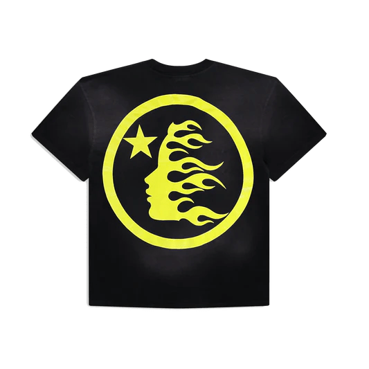 Hellstar Classic T-shirt Black/Yellow – YankeeKicks Online