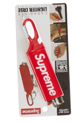 Supreme Lighter Case Carabiner - Red – YankeeKicks Online