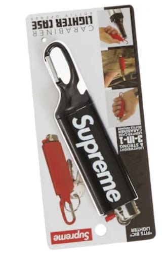 Supreme Lighter Case Carabiner - Black – YankeeKicks Online