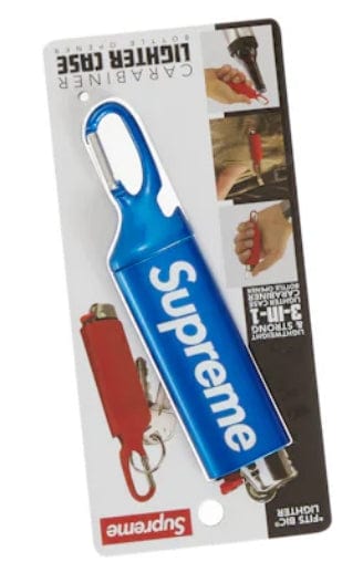Supreme Lighter Case Carabiner - Blue – YankeeKicks Online
