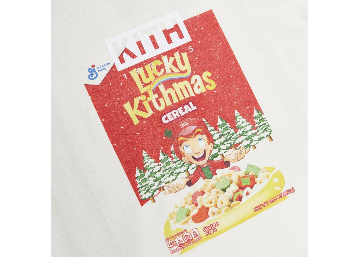 Kith for Lucky Charms Kithmas Cereal Box Vintage Tee Tofu – YankeeKicks Online