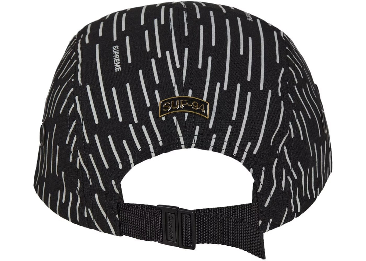 Supreme Military Camp Cap (FW24) Black Raindrop – YankeeKicks Online