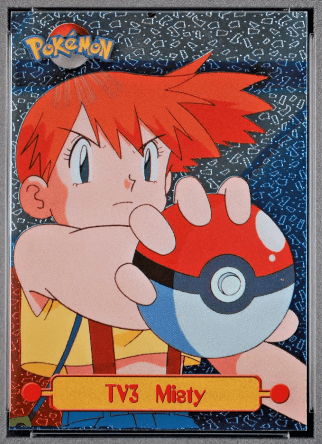 Misty Pokémon Topps (1999) Series 1 - TV3 Second Print - Silver Foil ...