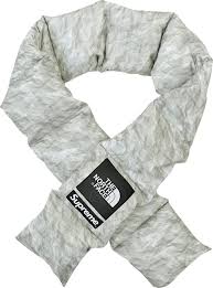 Supreme The North Face Paper Print 700-Fill Down Scarf Paper Print ...