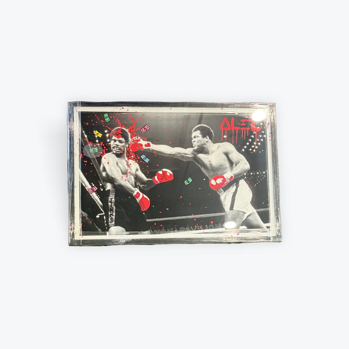 ALEC MONOPOLY Hand signed The Greatest of All Time Boxing Mohammad Ali ...