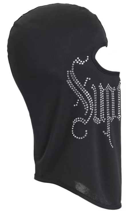 Supreme Rhinestone Balaclava Black – YankeeKicks Online