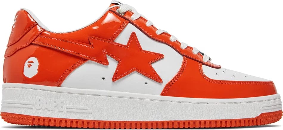 A Bathing Ape Bape Sta Low Orange – YankeeKicks Online