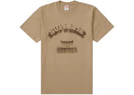 Supreme Shadow Tee (SS24) Khaki – YankeeKicks Online