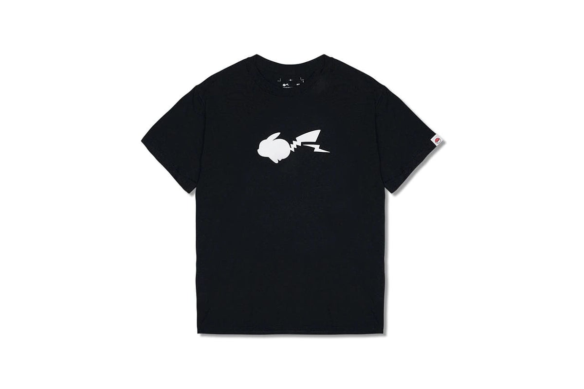 Fragment x Pokemon Pikachu Running Silhouette Tee Black – YankeeKicks ...